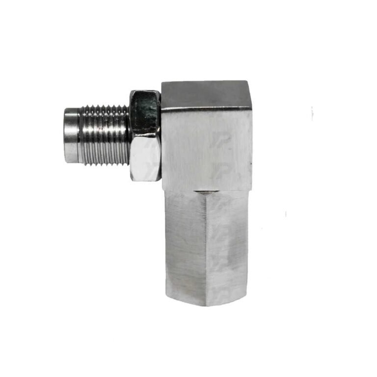 O2 Sensor Spacer 90 Degree Angled Catless M18 X 1.5 - YPerformance1
